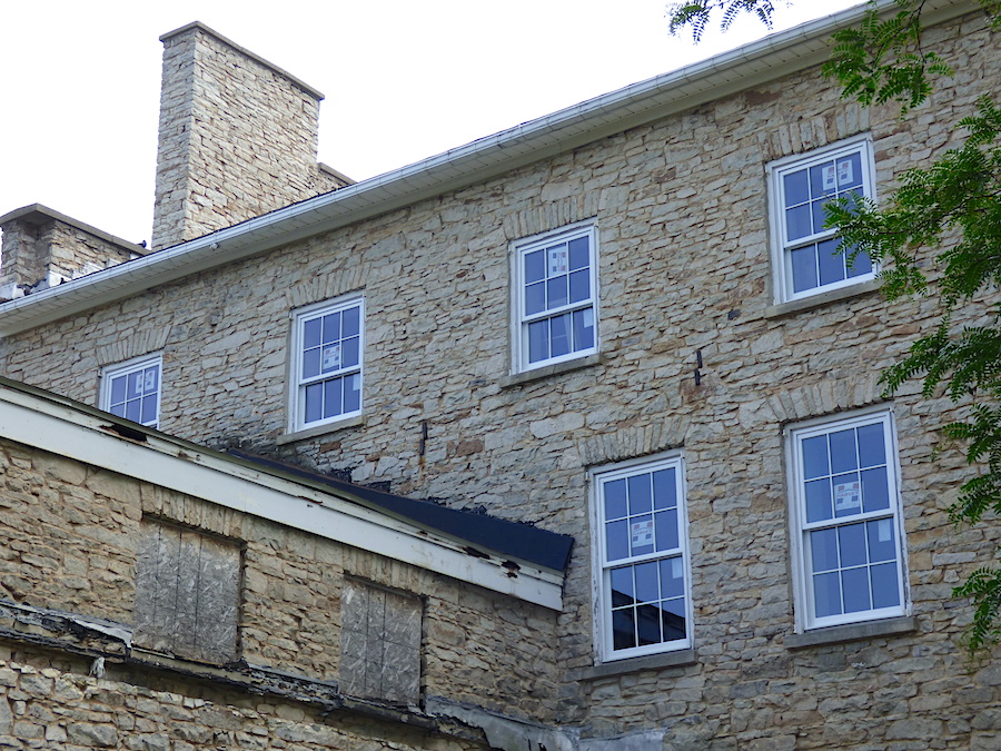 PHOTOS: New Frontier House windows installed