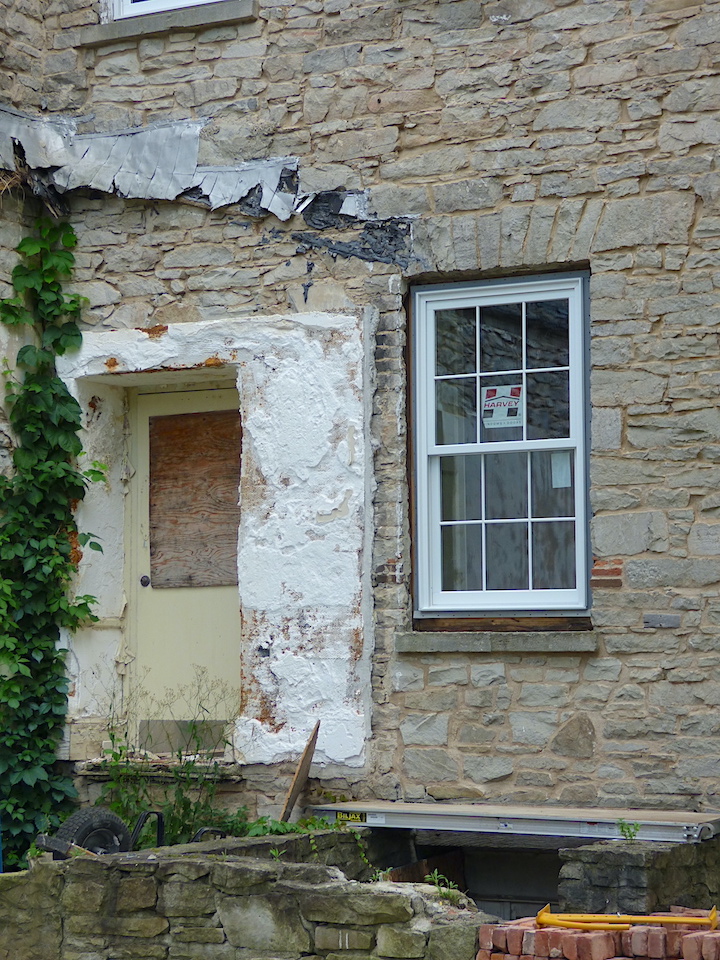 PHOTOS: New Frontier House windows installed