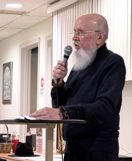 Henderson shares new book with community