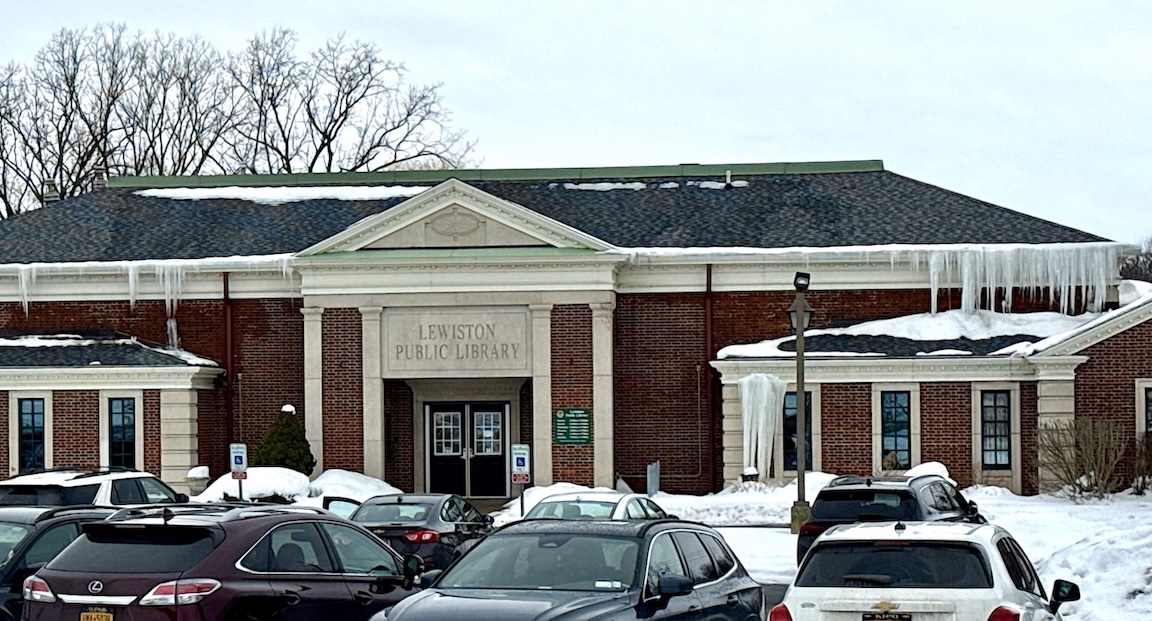 Lewiston Town Board hears of roof leaks at library