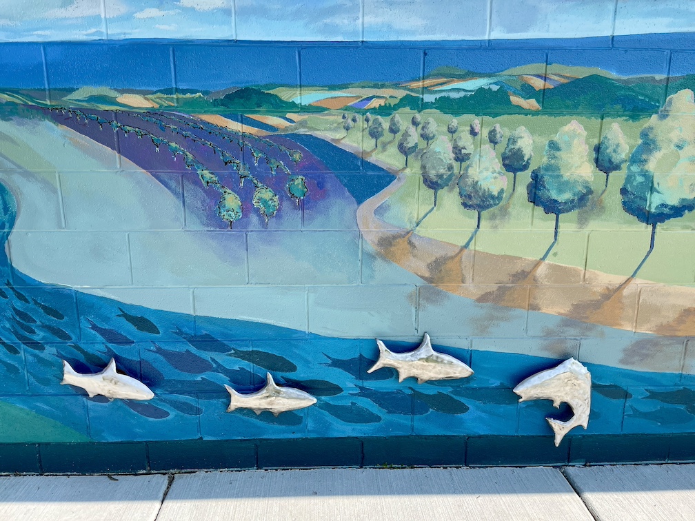 PHOTOS: Ceremony celebrates completion of 'Lewiston Mural at Academy Park'