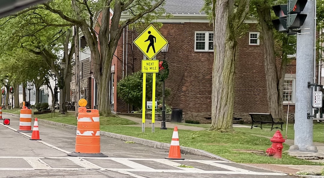 Center Street cones up for movie production