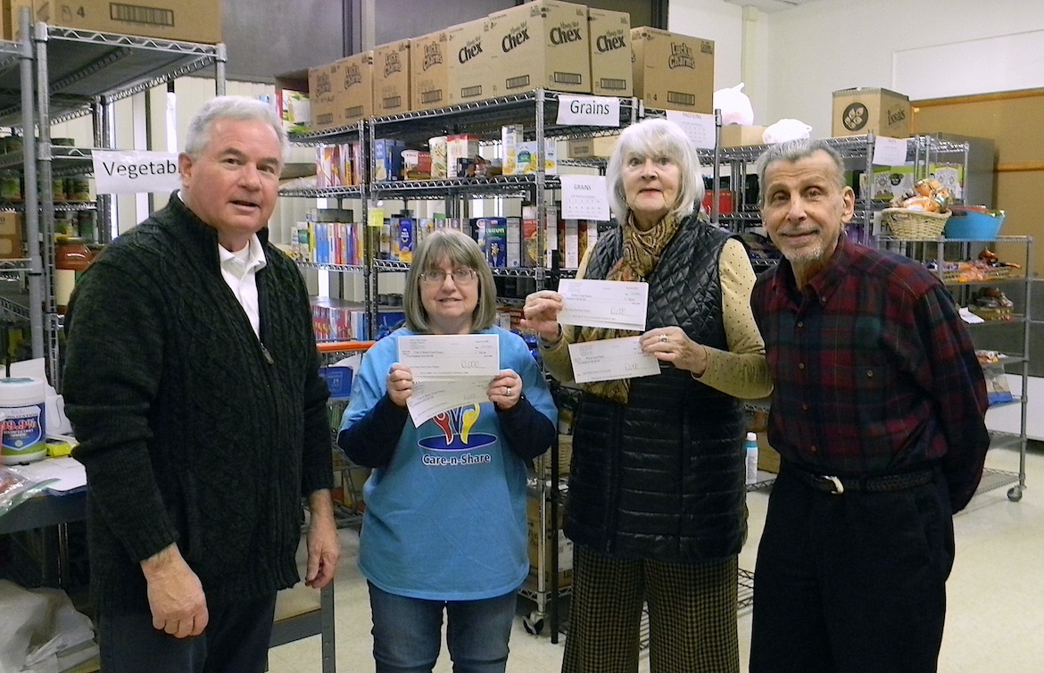 Container collections assist area food pantries