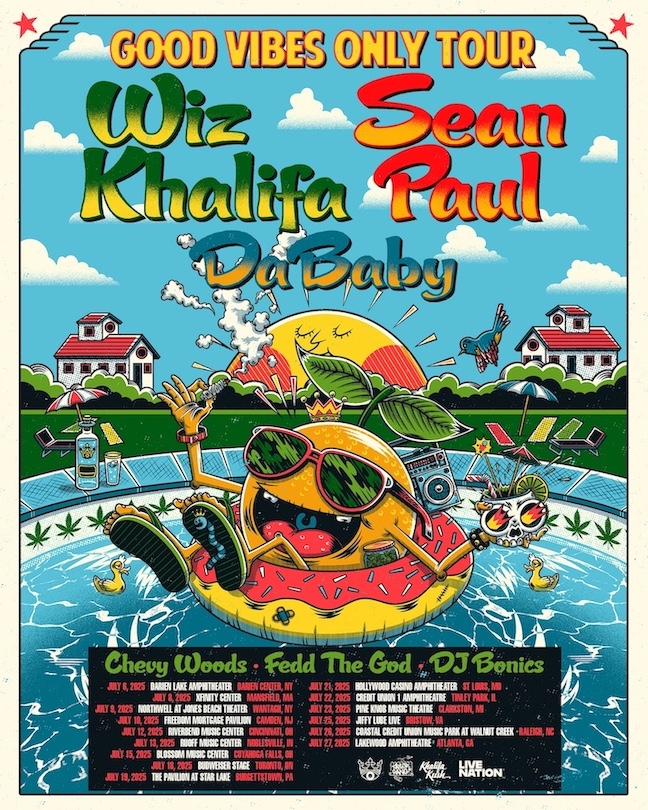 Wiz Khalifa and Sean Paul bring 'Good Vibes Only' tour opener to Darien ...