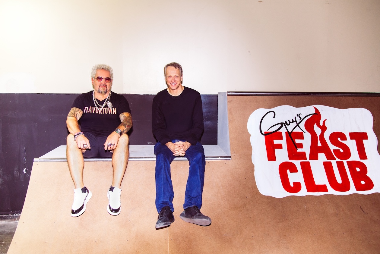 Guy Fieri serves up epic food & great conversation in Food Network ...
