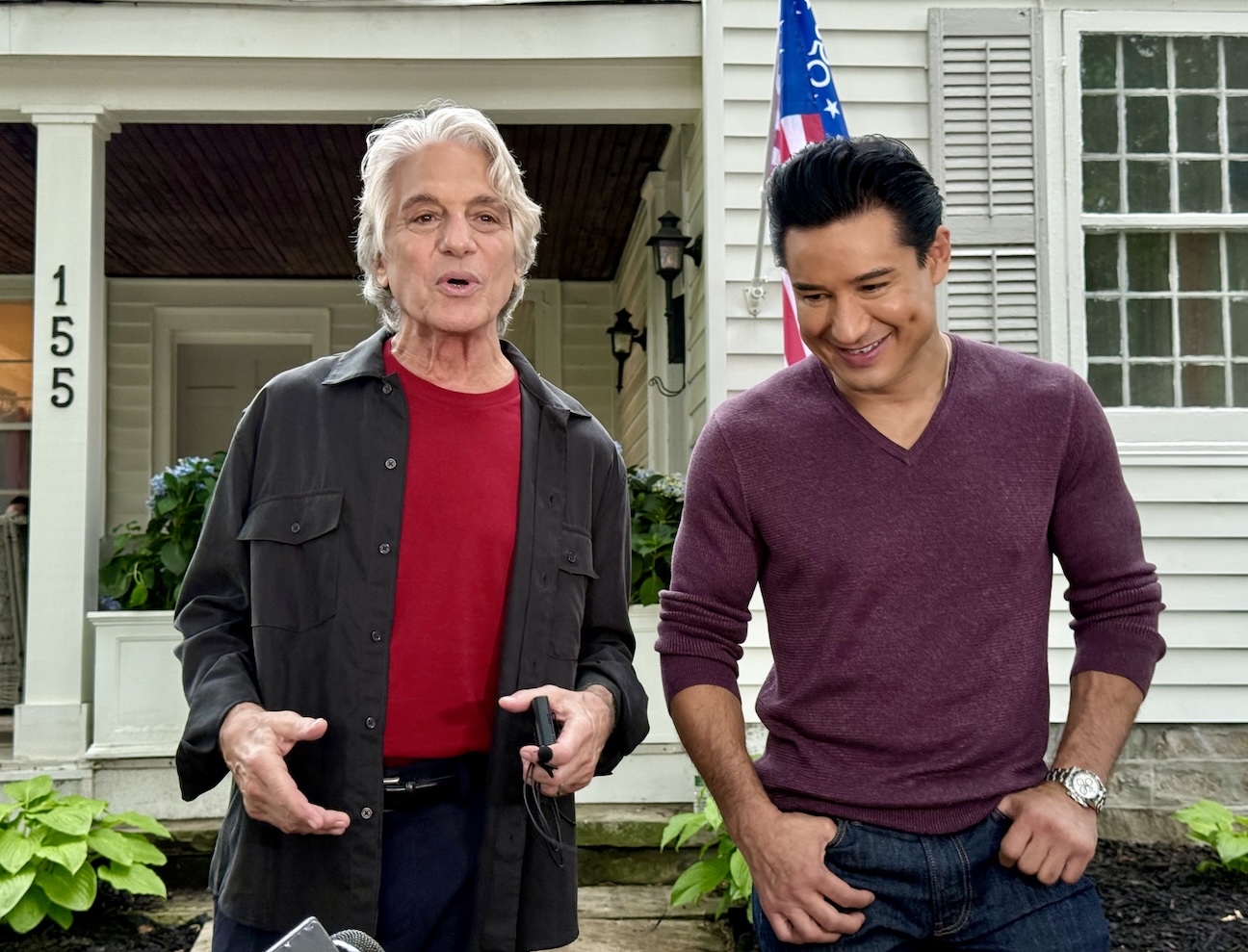 Tony Danza & Mario Lopez arrive in Lewiston to film Great American ...