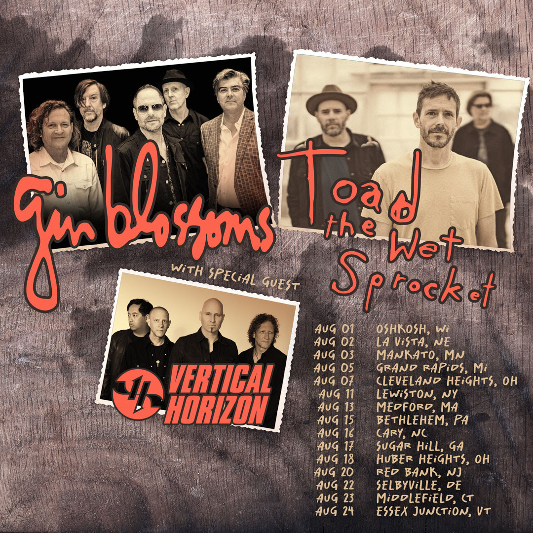 Artpark announces triple-bill with Gin Blossoms, Toad the Wet Sprocket ...