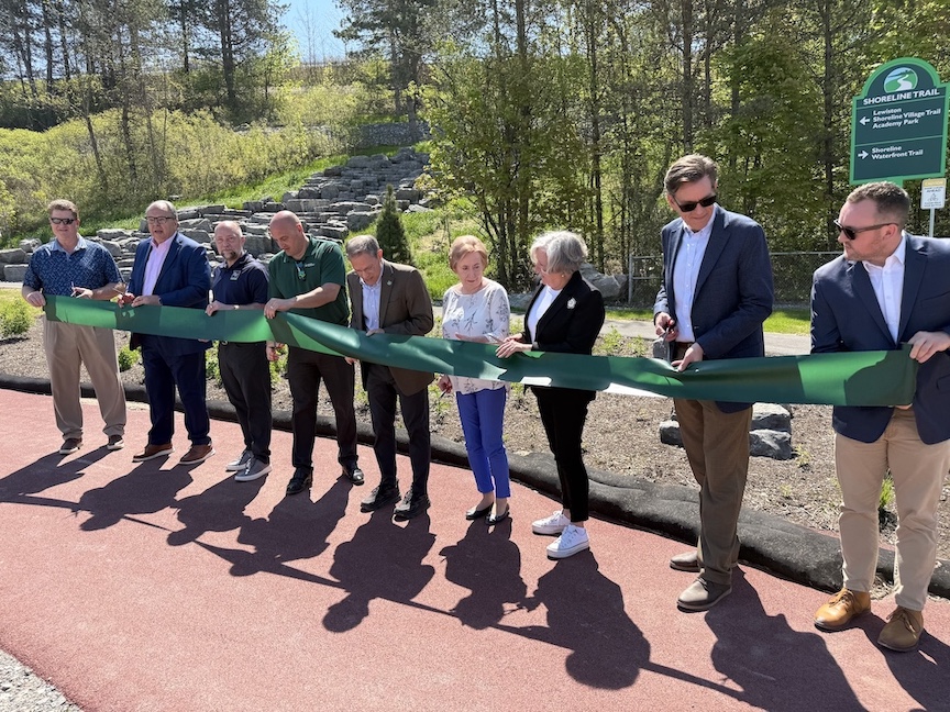 PHOTOS: State Parks unveils new Artpark connector trail in Lewiston