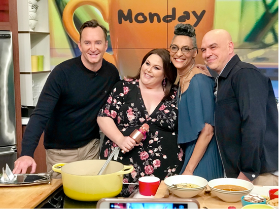 'The Chew' welcomes Chrissy Metz; hosts all fired up for 'Spring ...