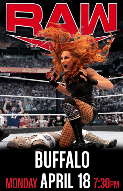 Post-'WrestleMania,' Monday Night Raw' hits KeyBank Center in Buffalo