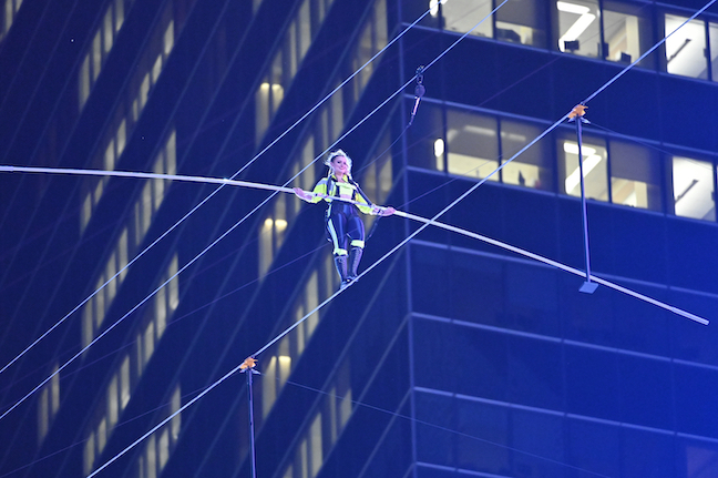 'Highwire Live in Times Square with Nik Wallenda' finishes as night's ...
