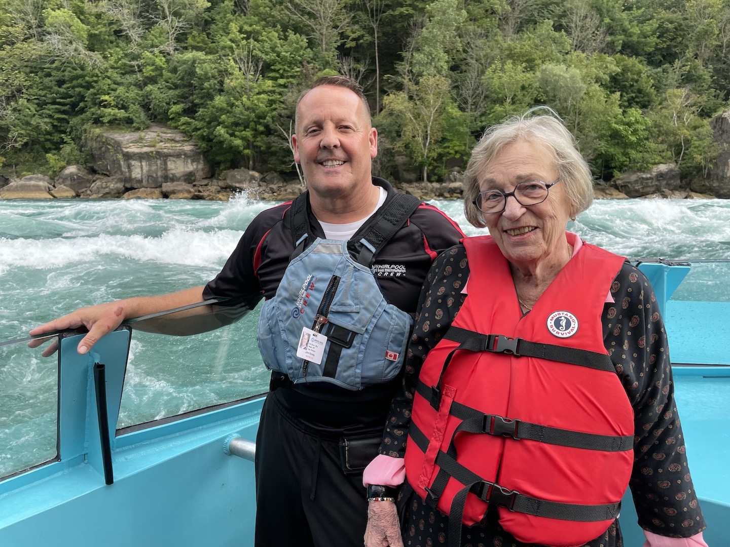 Sandy Dugan gets ride of a lifetime