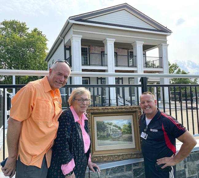 Sandy Dugan gets ride of a lifetime