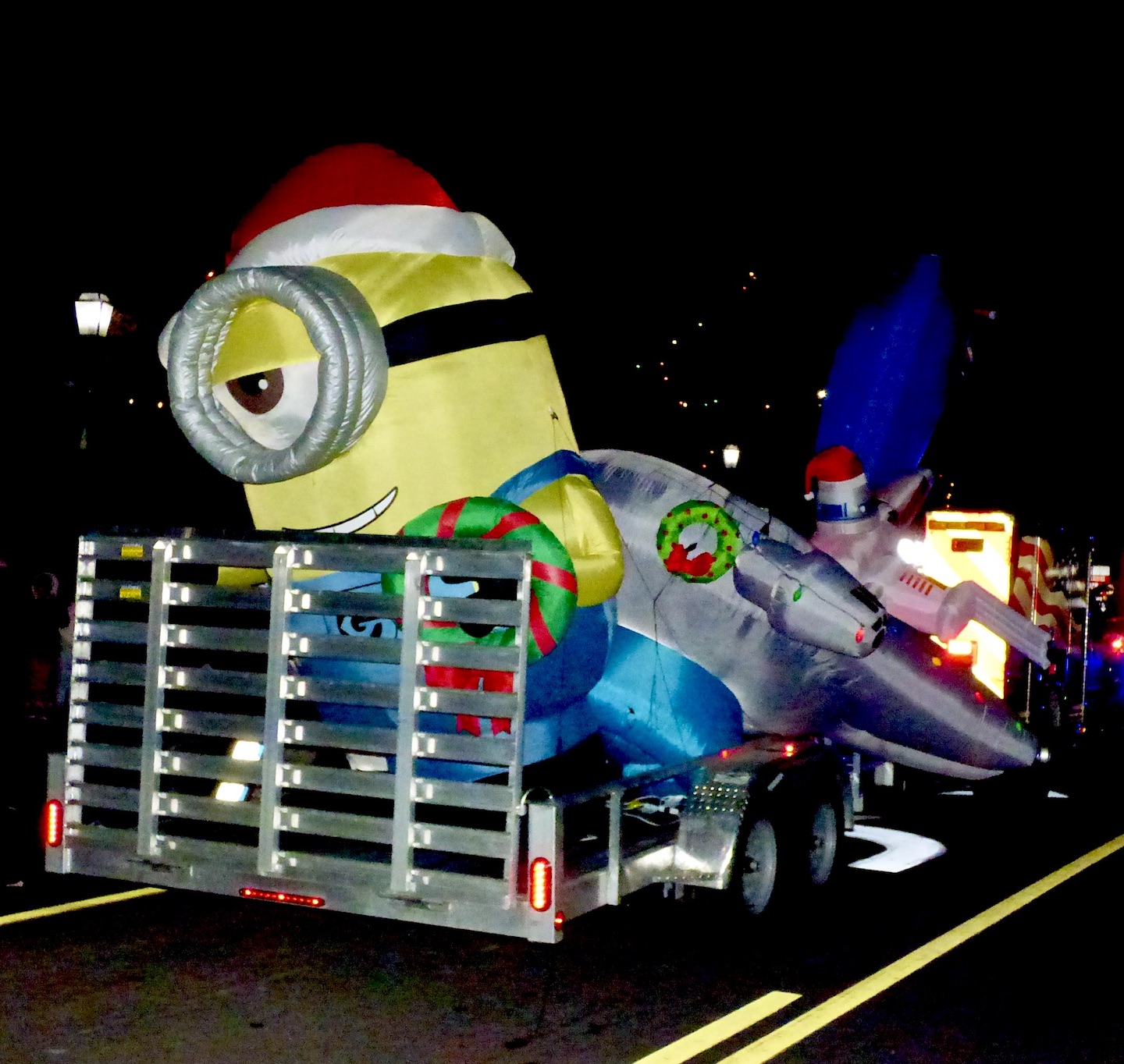 Lewiston Christmas Lights Parade in photos