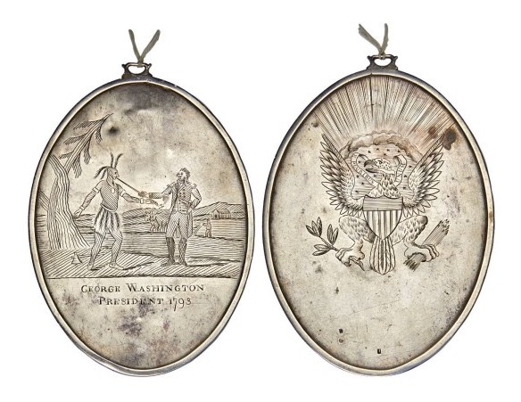 George Washington Peace Medal returns to Tuscarora Nation