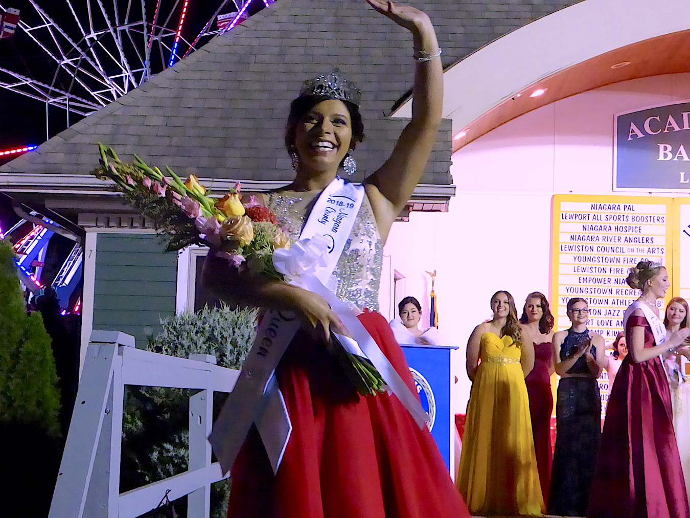 Santana Sawma crowned Peach Queen