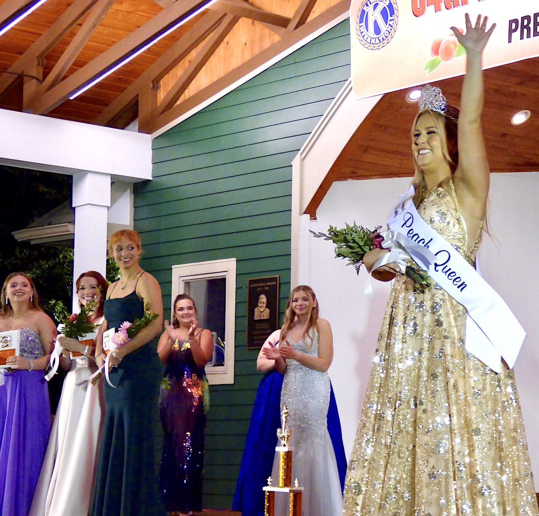 Peach Queen Jordan Brooks is a double-winner