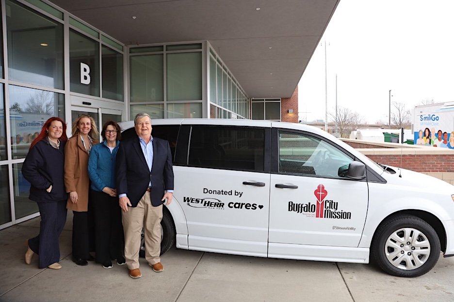 Buffalo City Mission receives vehicle donation from West Herr ...