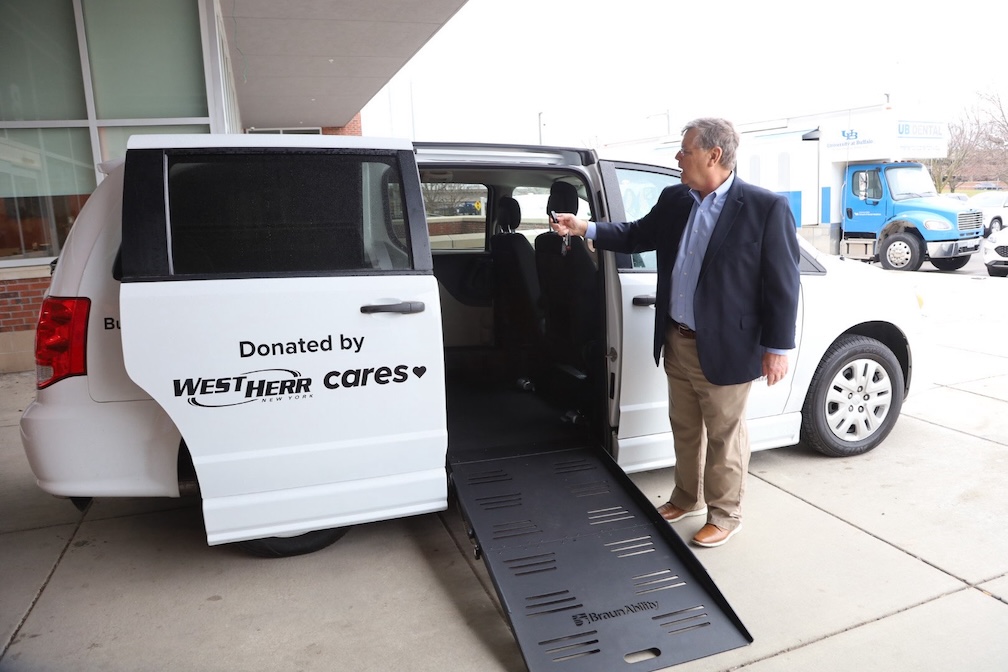 Buffalo City Mission receives vehicle donation from West Herr ...