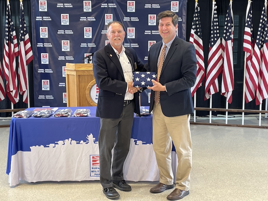 Erie County donates flags to Buffalo and Erie County Naval & Military ...