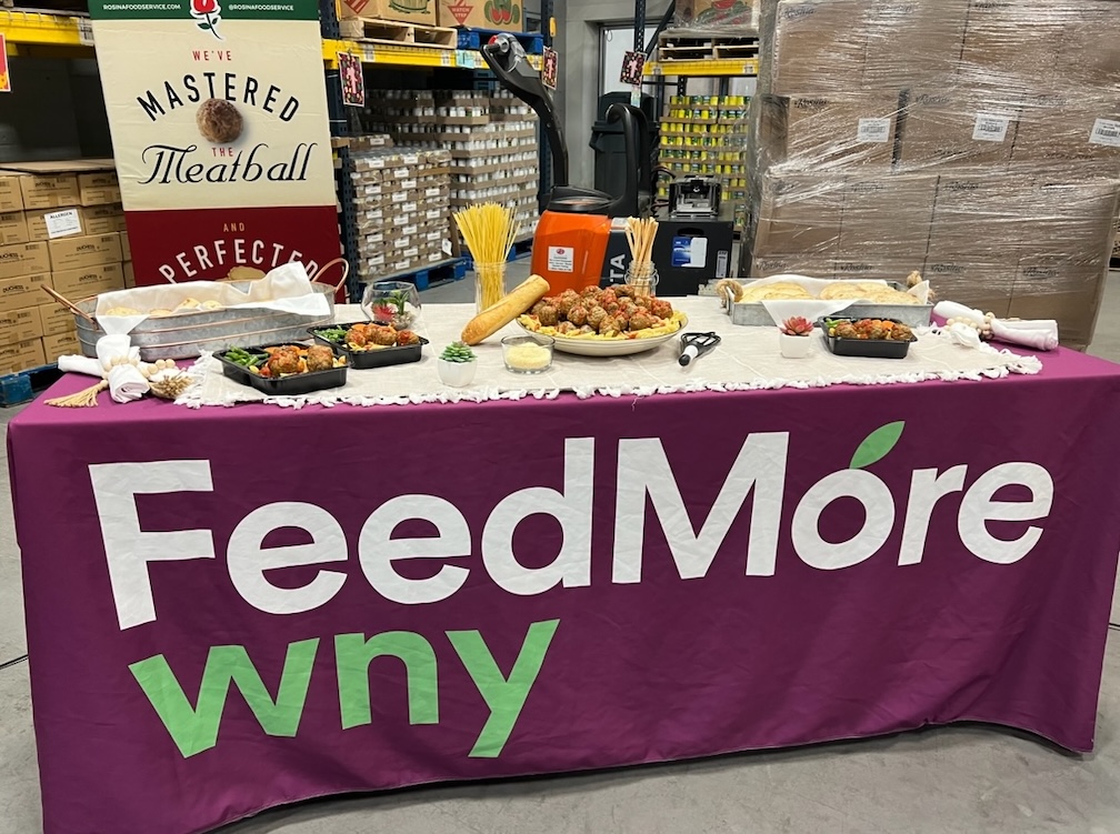 Rosina Food Products donates 14,400 pounds of meatballs to FeedMore WNY