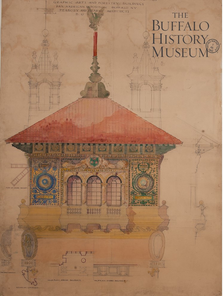 Buffalo History Museum unveils colorized Pan-American Exposition renderings