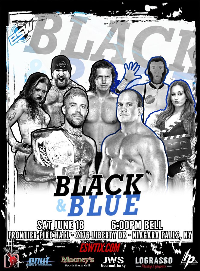 Kevin Blackwood will defend ESW heavyweight championship