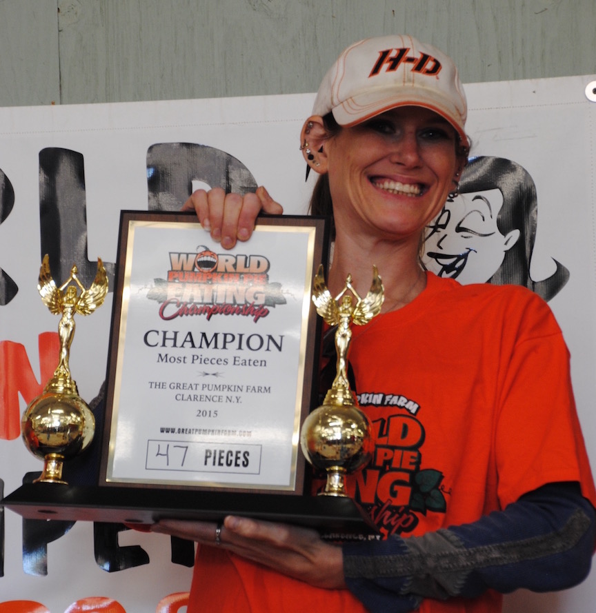 World Pumpkin Pie Eating Championship, pig racing & funny face pumpkin ...