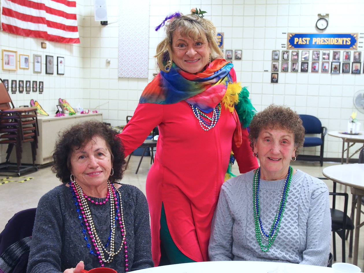 Mardi Gras at the Golden Age Center features music, food and fun
