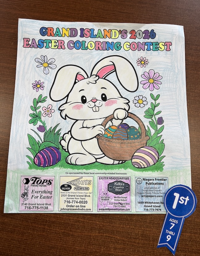 Grand Island Easter coloring contest winners