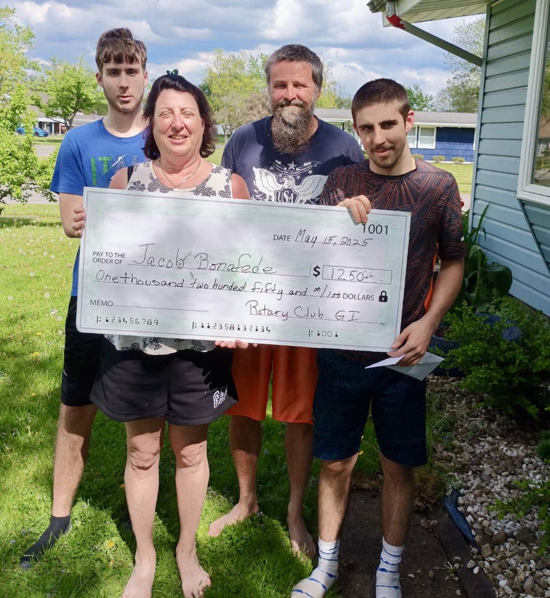 Rotary Club delivers surprise scholarships to Grand Island seniors