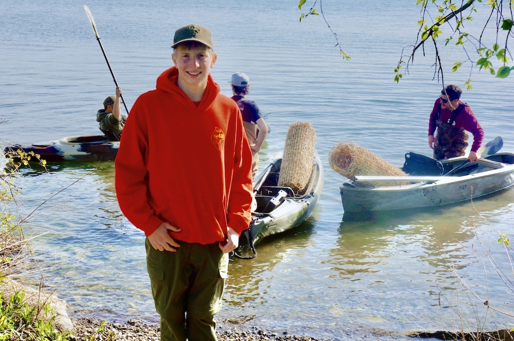 Boy Scout protects ducks with Eagle Scout project