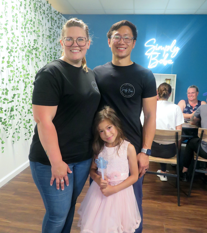 Simply Boba offers foods, beverages, community