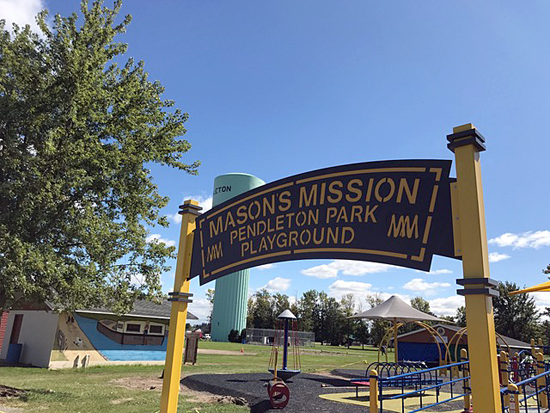 Mason's Mission playground to open in Pendleton