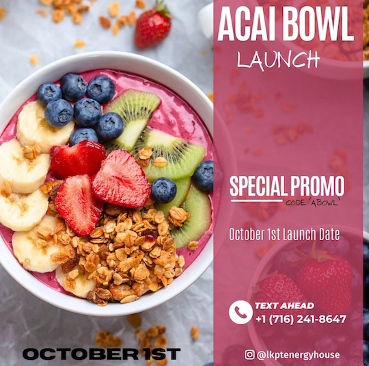 Lockport Energy House amps up menu with refreshing acai bowls