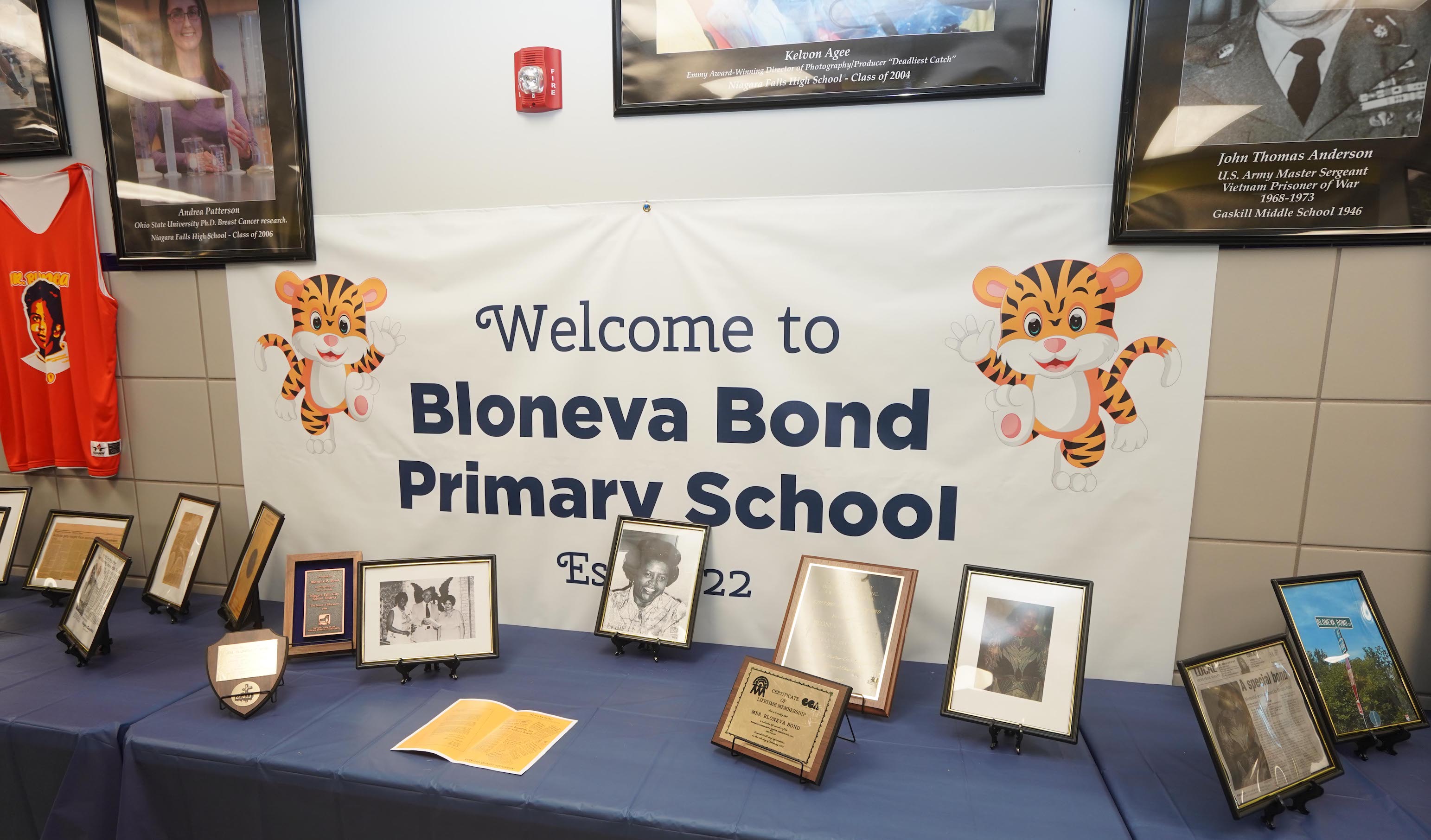 Niagara Falls City School District recognizes Bloneva Bond