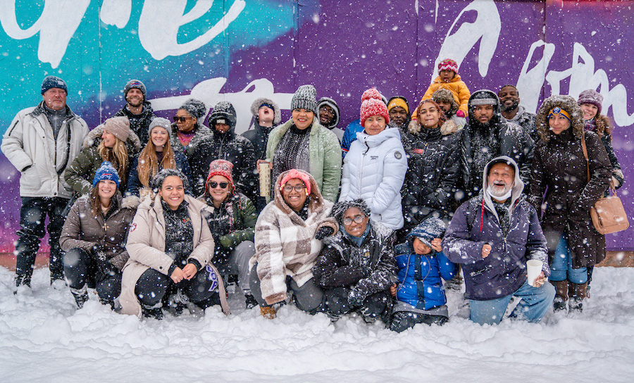 Niagara Falls community celebrates completed Main Street murals