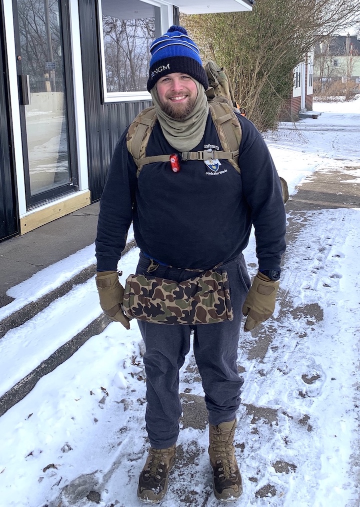Niagara Gospel Mission's Cooper rucks 34 miles to raise awareness for ...