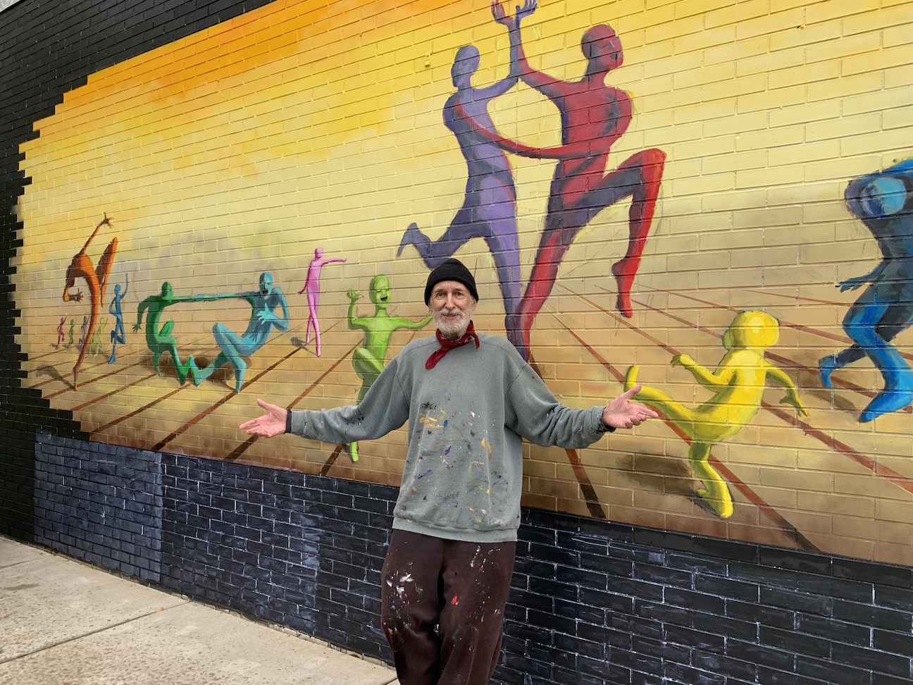 84-year-old Niagara Falls artist completes 2nd mural as part of public ...