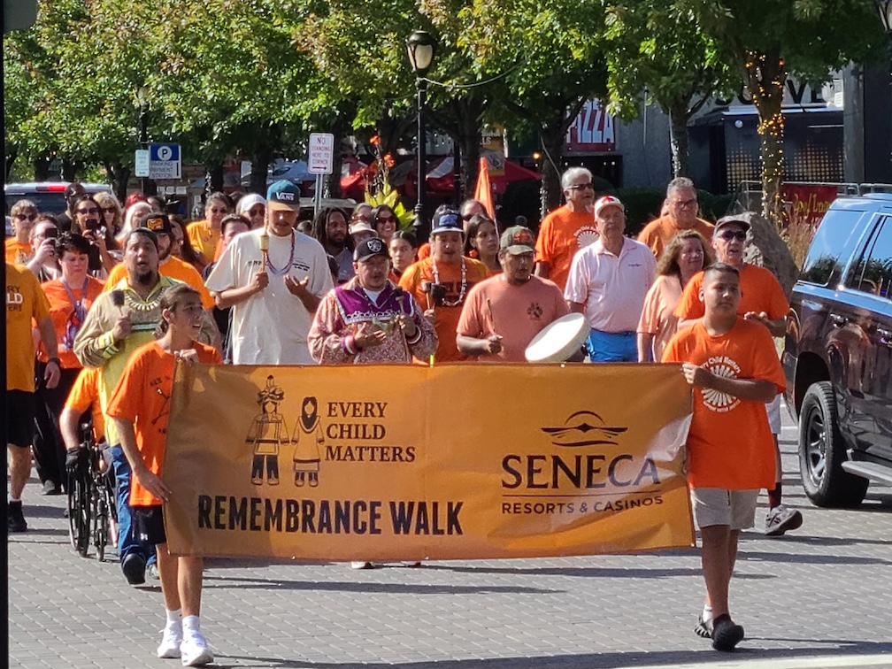 Seneca Gaming: 'Every Child Matters' walk in honor of victims ...