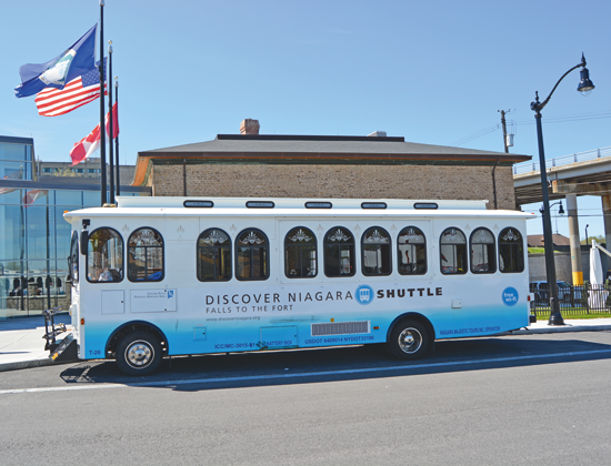 ALL ABOARD: Discovering Niagara's shuttle