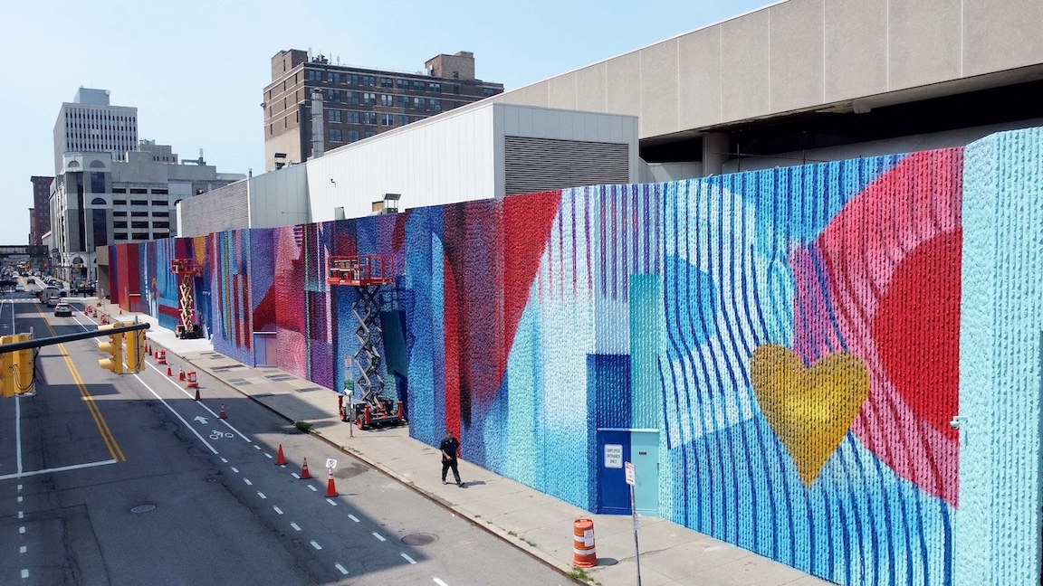 Buffalo Convention Center home to Erie County's newest public art