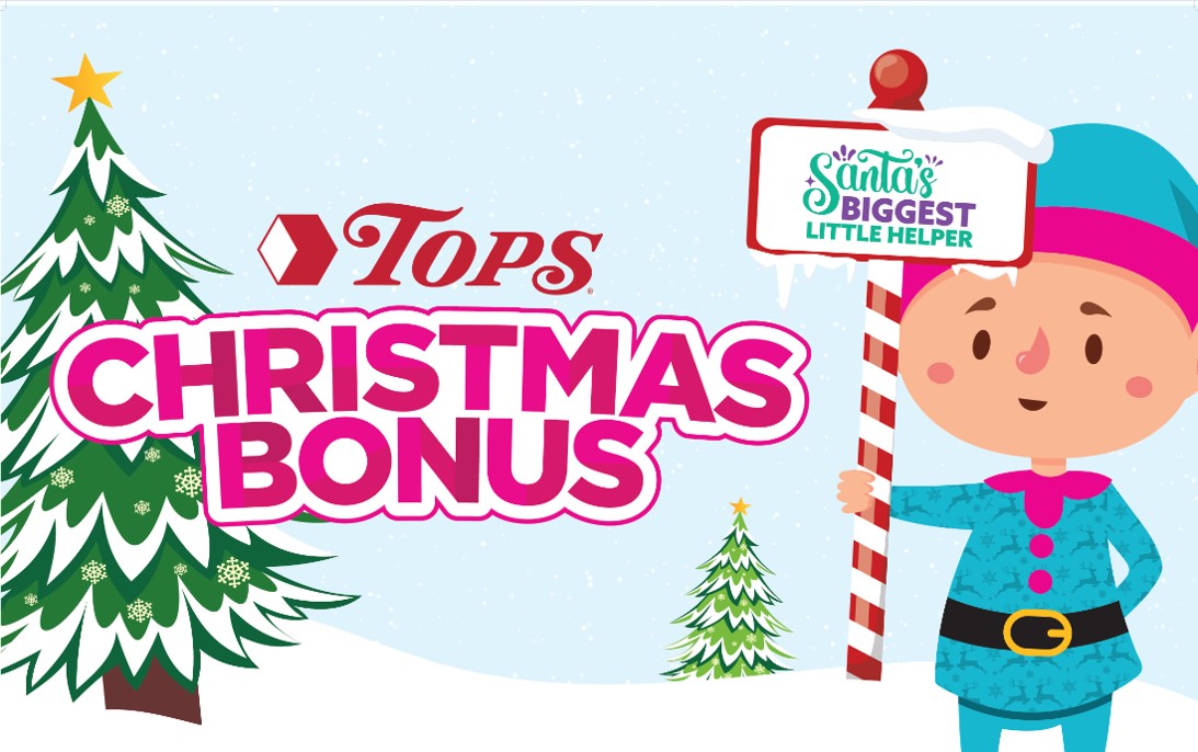 Santa's biggest little helper is back: 'Tops Christmas Bonus' returns ...