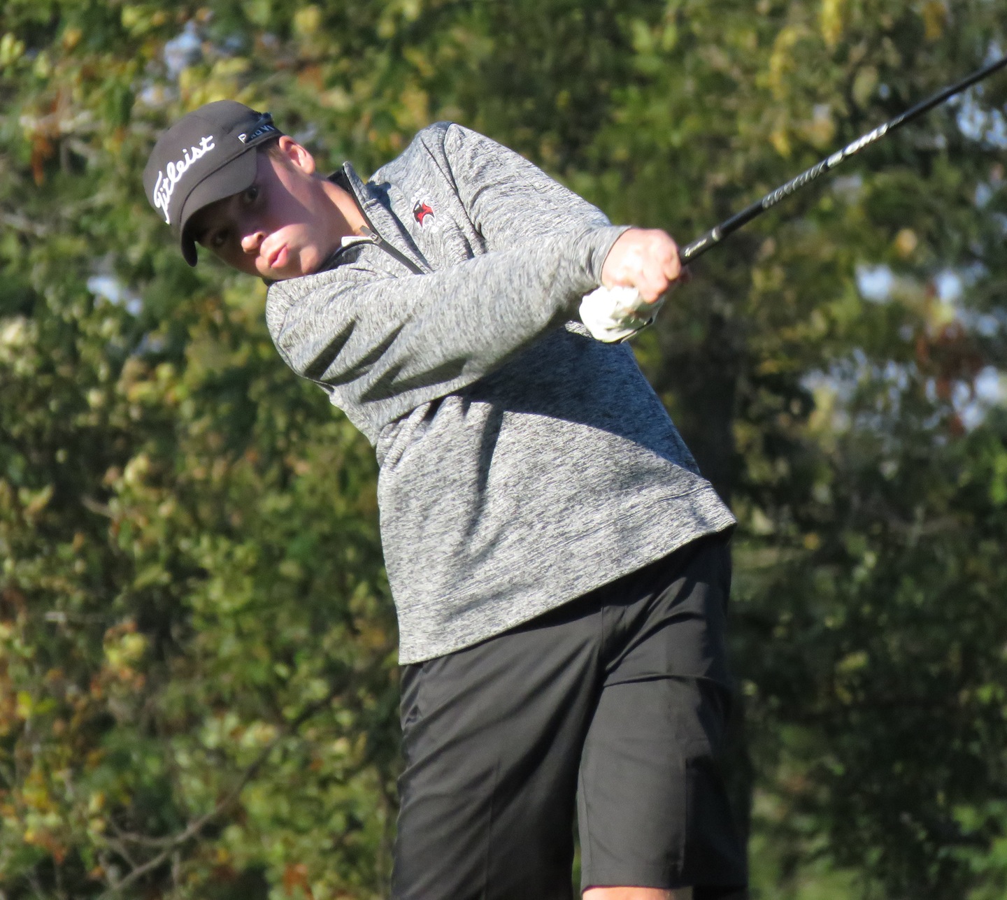 Falcons golf finishes perfect regular season