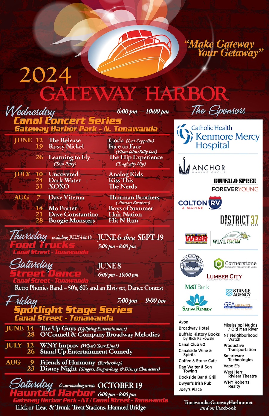 Tonawandas Gateway Harbor announces new season