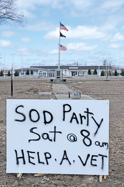 DeGlopper Memorial Expansion 'Sod Party'