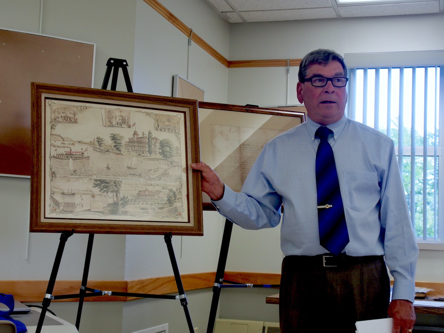 Bedell family memorabilia on display at library meeting