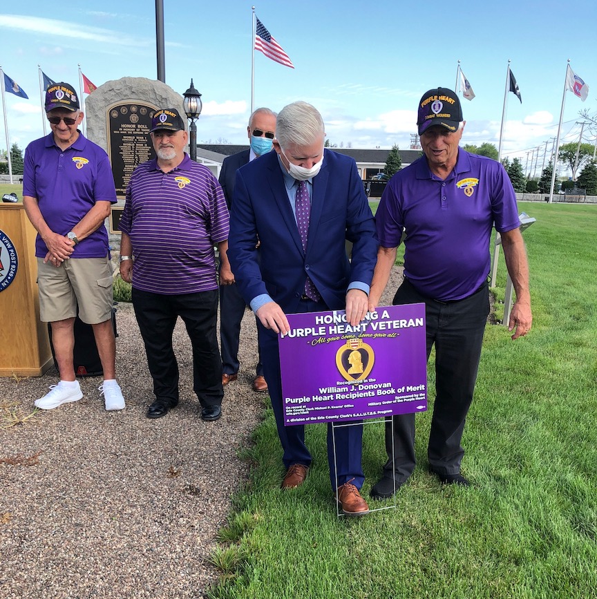 Kearns, Military Order of Purple Heart launch 'Purple Heart Week' in ...