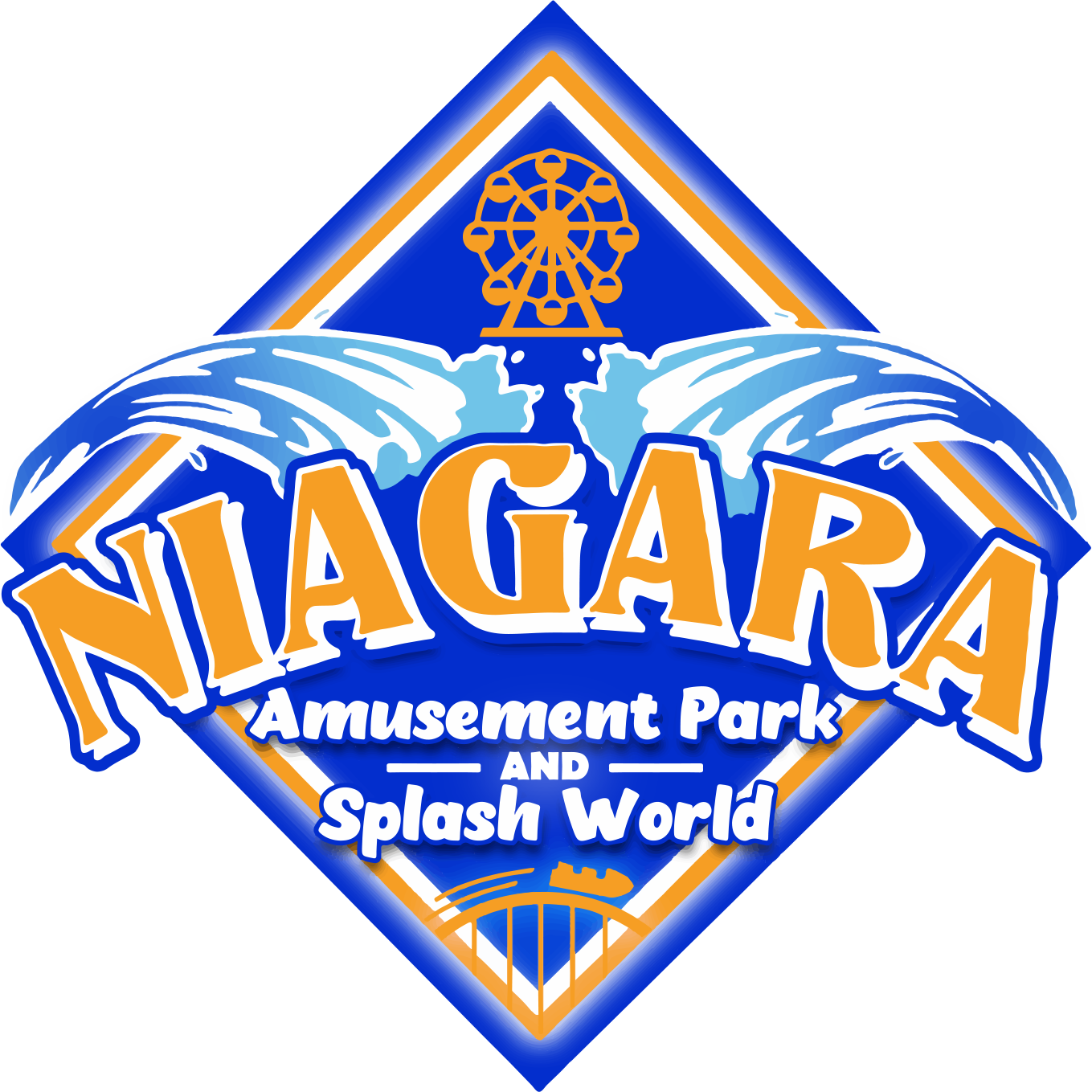 Lifeguards training, water's running at Splash World