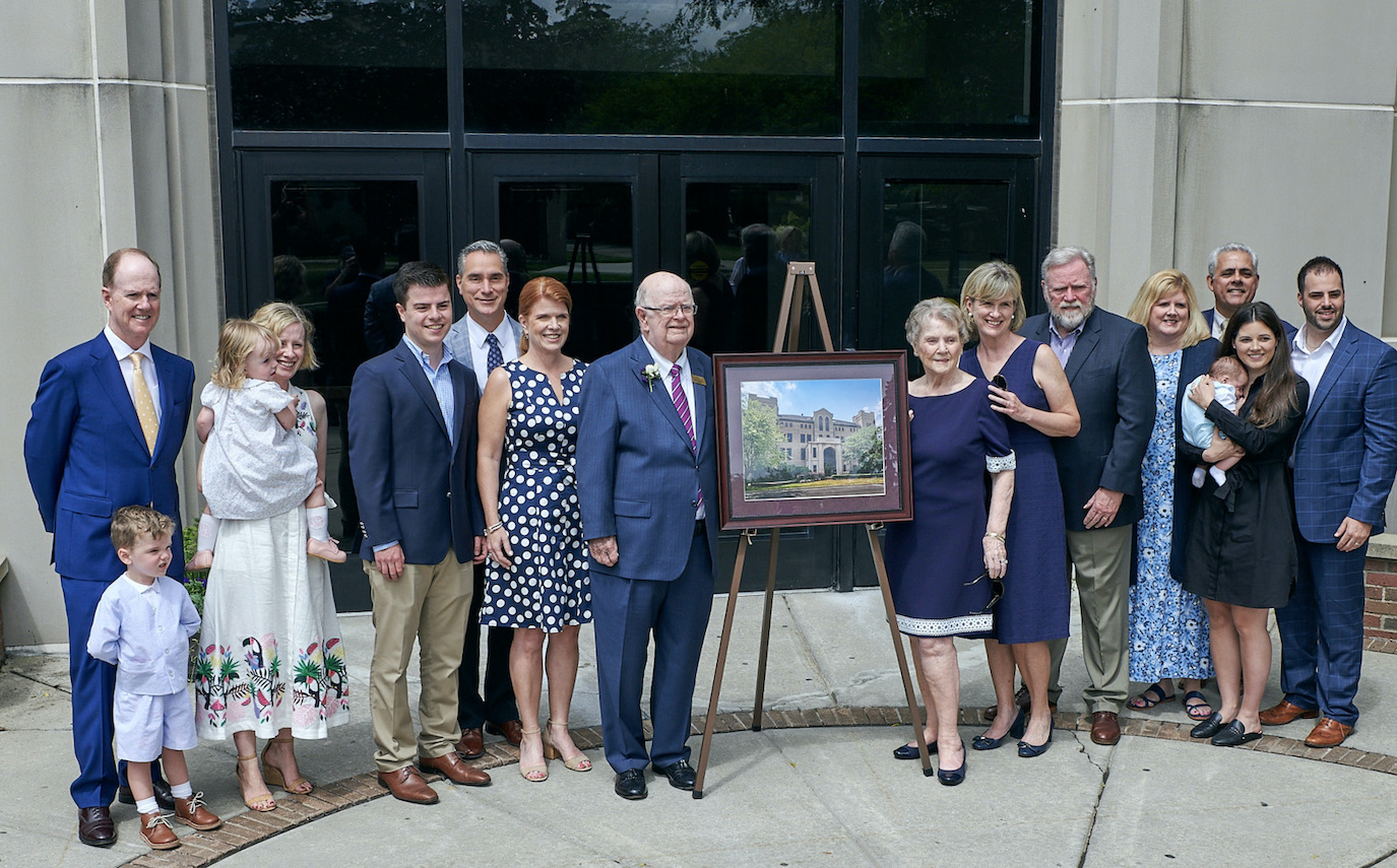 Niagara University dedicates main classroom building to James V. Glynn